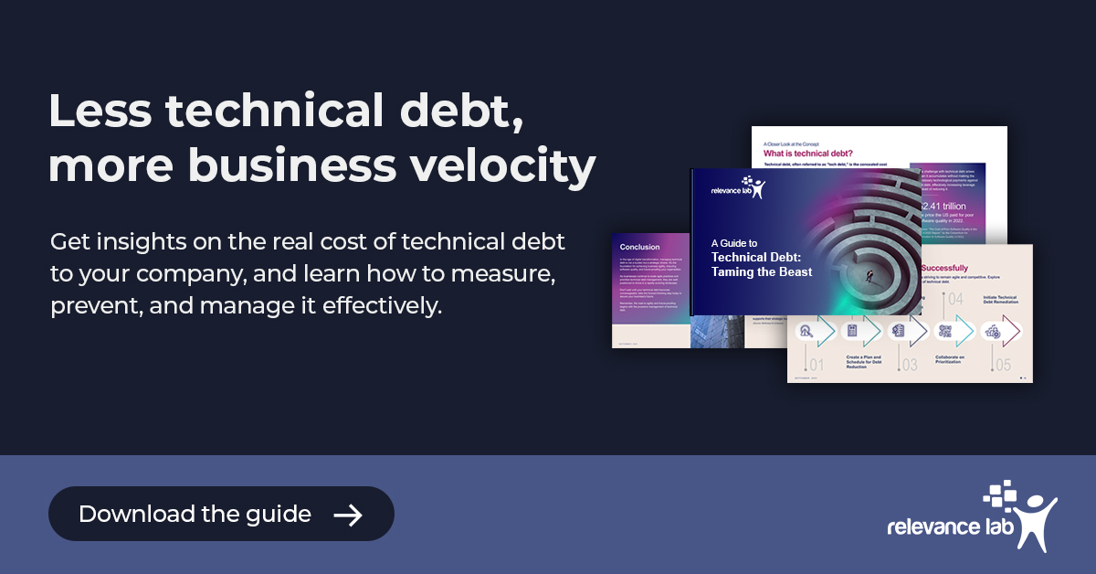 Breaking Free Your Company from Technical Debt [eGuide]